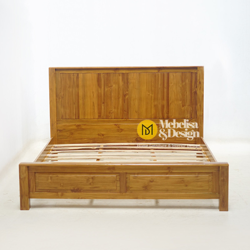 Meja Makan Kayu Jati Minimalis Set 6 Kursi Makan Jok Modern