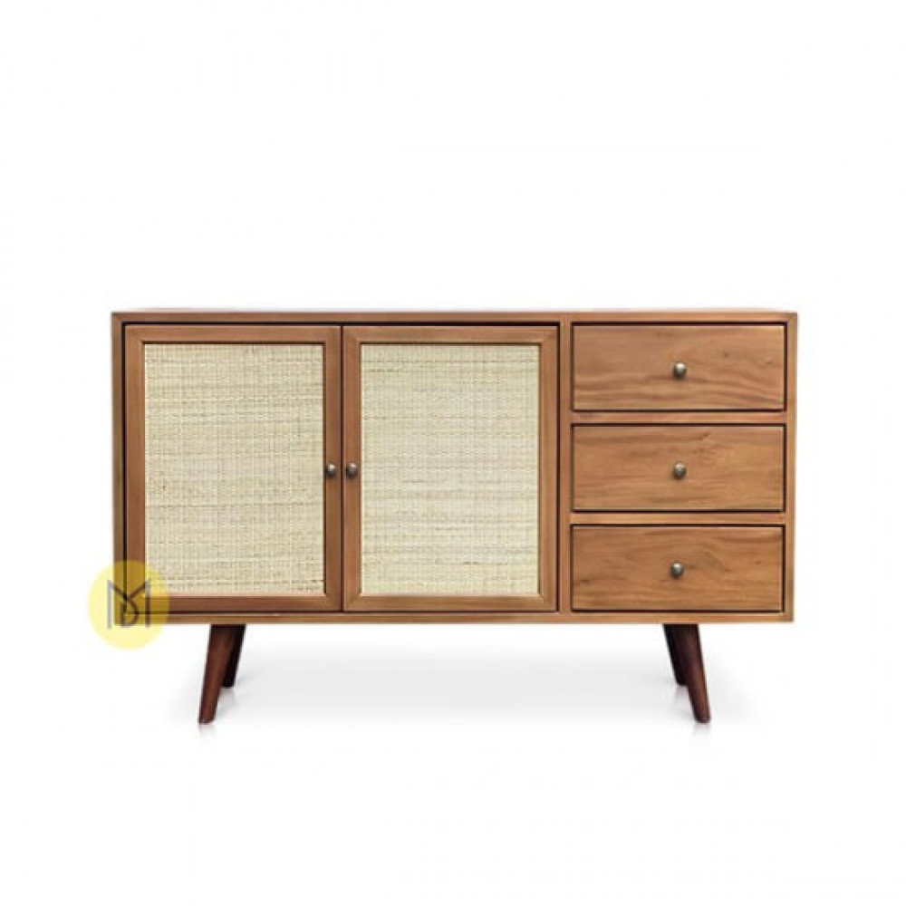 Bufet Kayu Minimalis Modern Scandinavian
