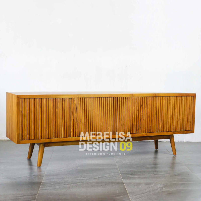 Meja Belajar Meja Komputer Minimalis Kayu Jati Solid