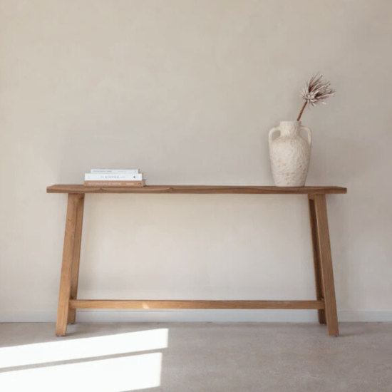 Kanso Reclaimed Teak Console Table