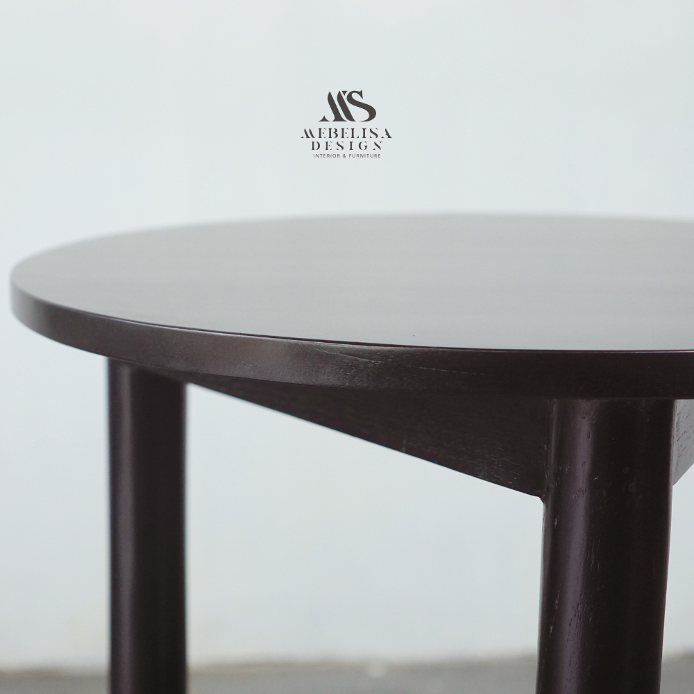 Meja Teras Meja Sudut Ruang Tamu Retro Mid-century