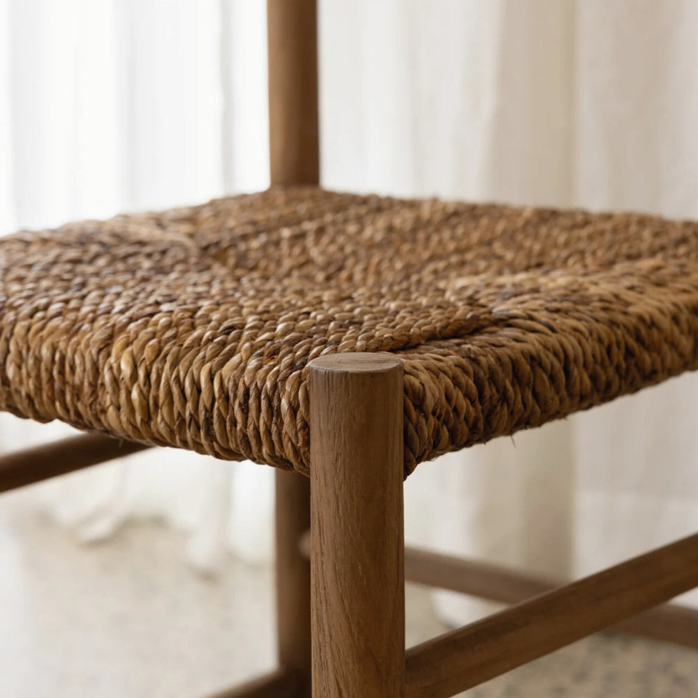 Nimbus Reclaimed Teak and Woven Chair