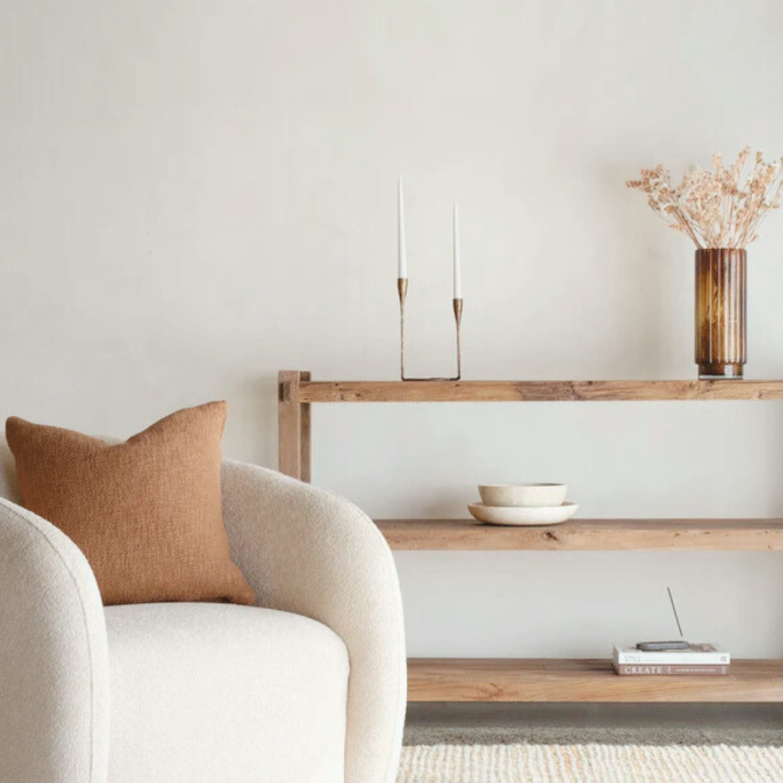 Raka Modular Solid Reclaimed Teak 3-Tier Shelf