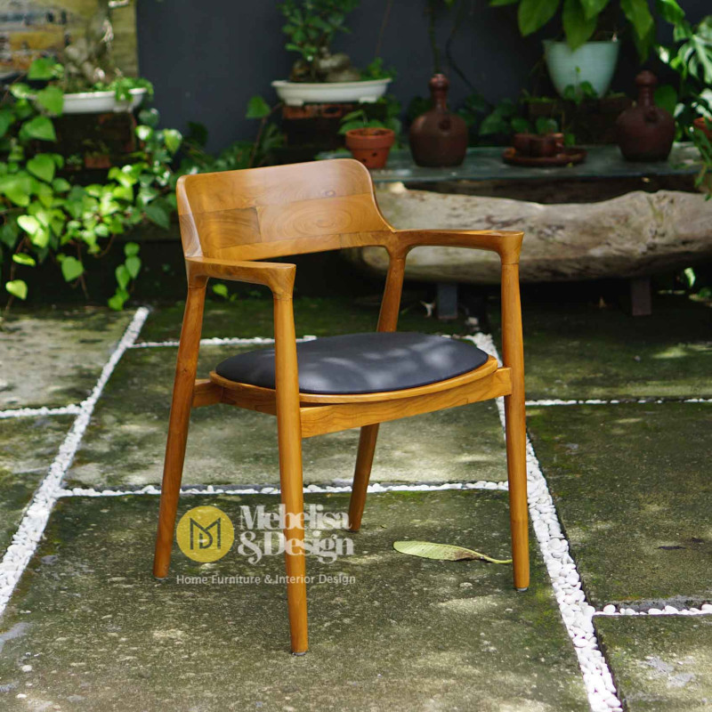 Lemari Baju 2 Pintu Minimalis Kayu Jati Sandra