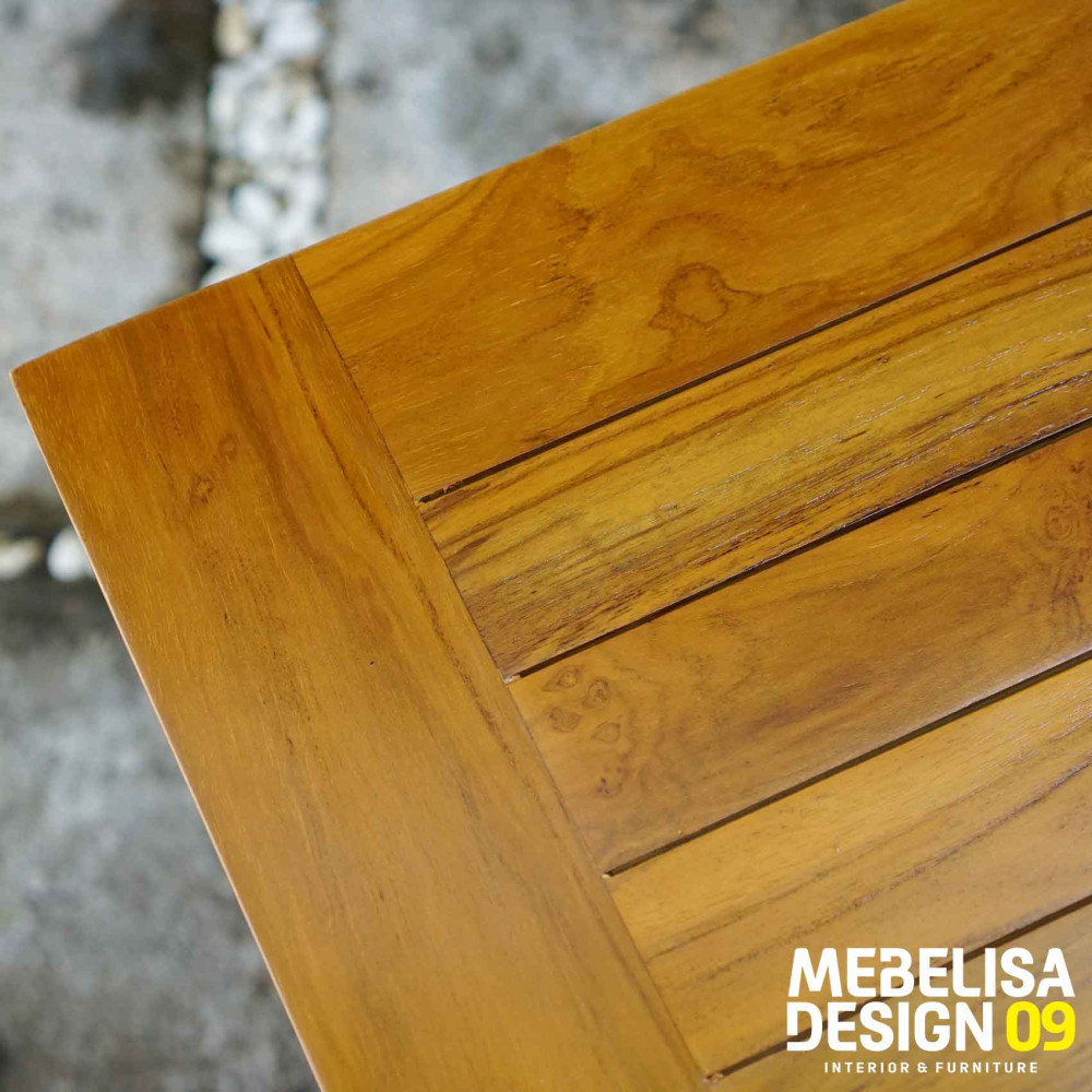 Meja Makan Lipat Garden Meja Taman Lipat Kayu Jati