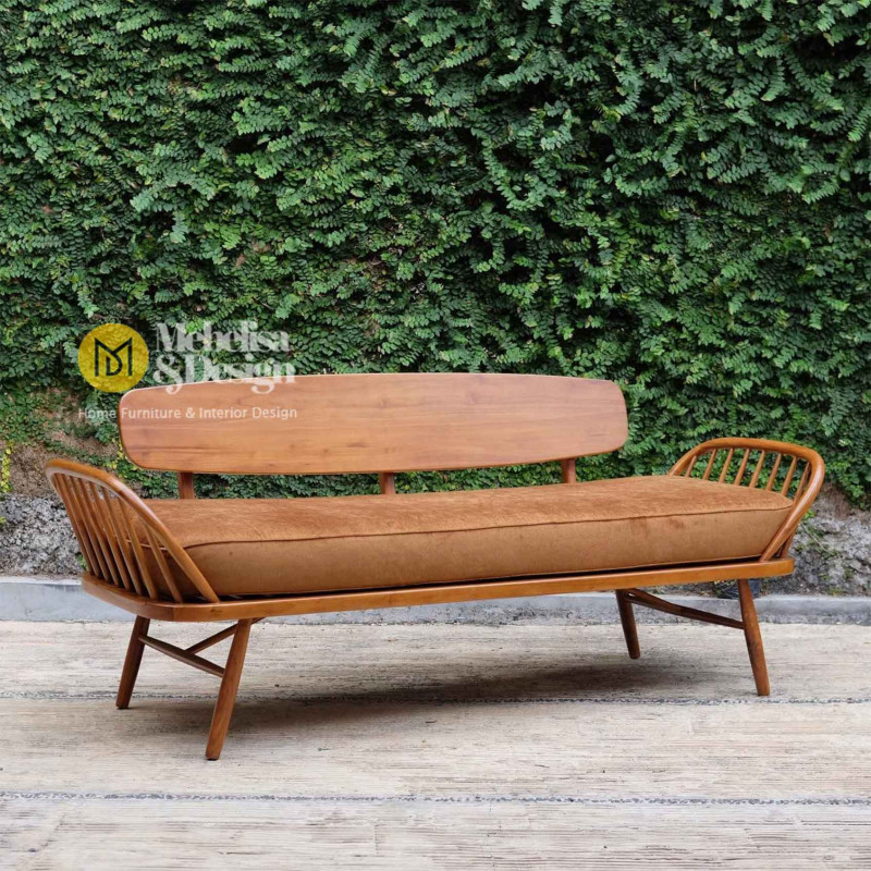 Kursi Meja Tamu Set 3111 Rafles Kayu Jati Jepara